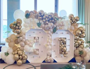 XXL LED Zahlen - leuchtende XXL Zahlen, Leuchtzahlen, XXL Buchstaben